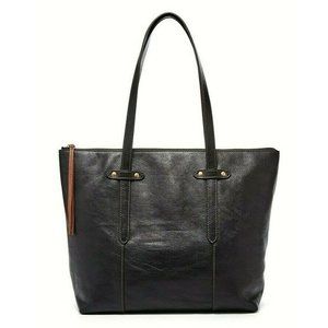 Fossil | Bags | New Fossil Felicity Tote Leather Black | Poshmark